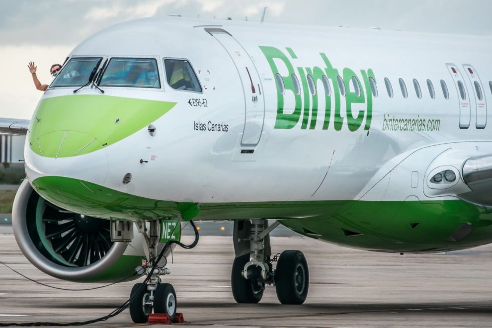 Binter Canarias zdvojnásobí počet nových letadel Embraer E195-E2 ...