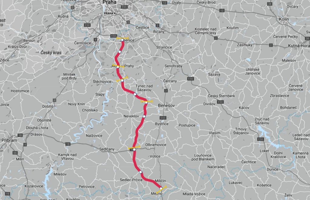 O umístění dálnice D3 u Prahy rozhodne liberecký krajský úřad - Zdopravy.cz