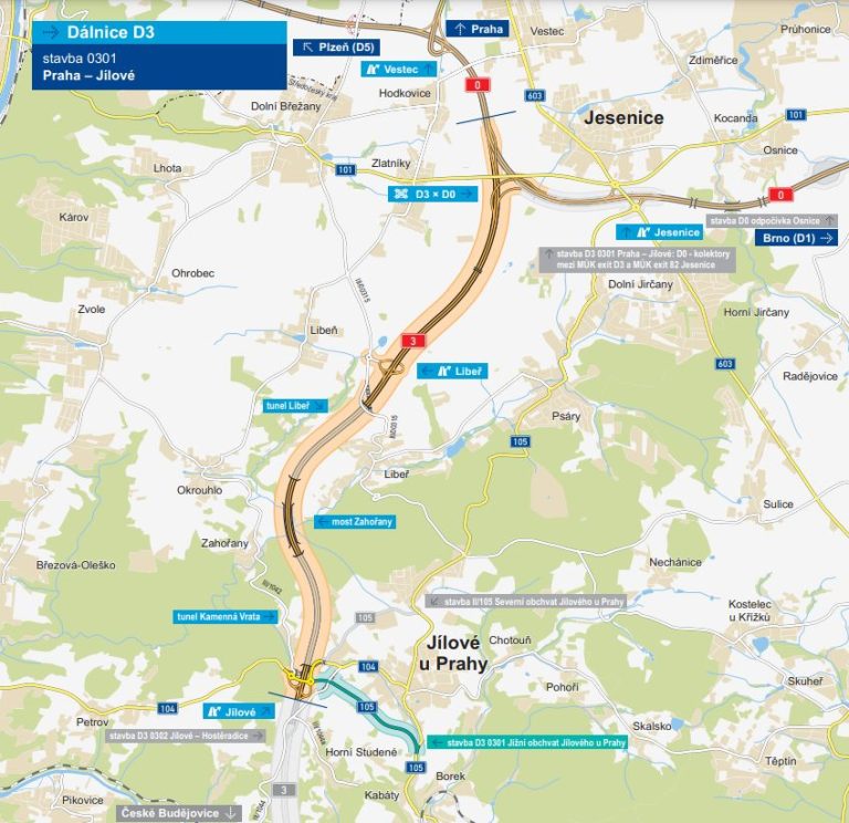 D3: Silničáři chtějí letos zahájit geotechnický průzkum pro most Sázava ...