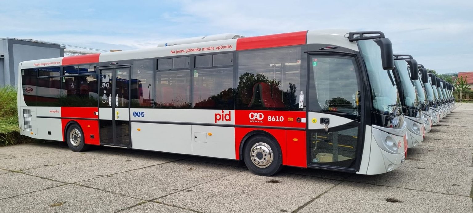 Nové autobusy SOR ICN vyjíždějí v barvách PID, OAD Kolín jich převzal ...