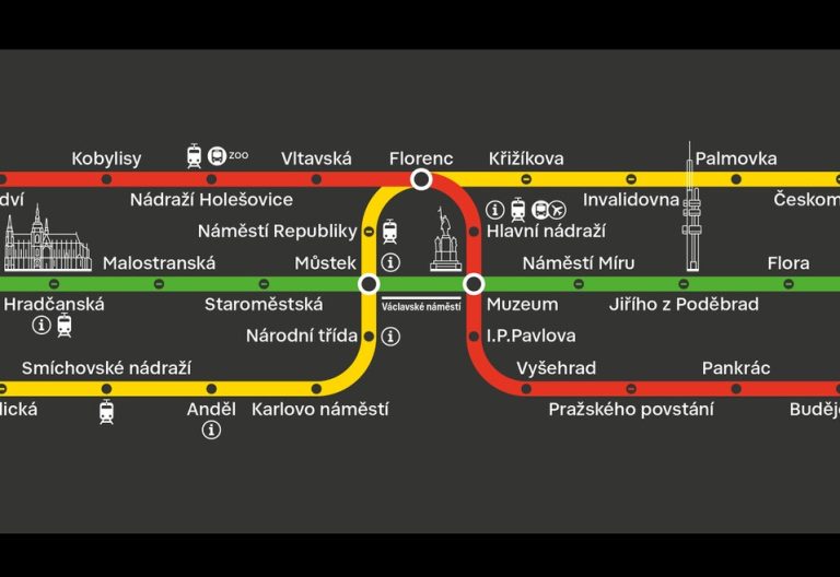 Pražské metro nasadilo nové "jezevčíky". Tmavá grafika má být ...